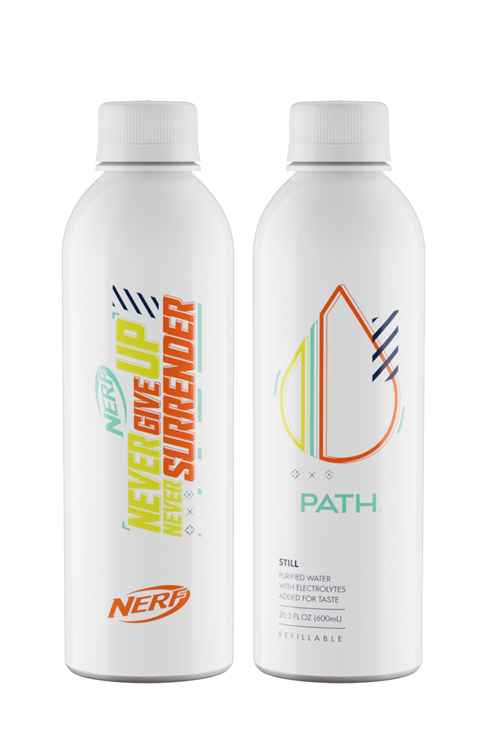 Nerf 16.9 oz Collaboration Bottles | PATH Water