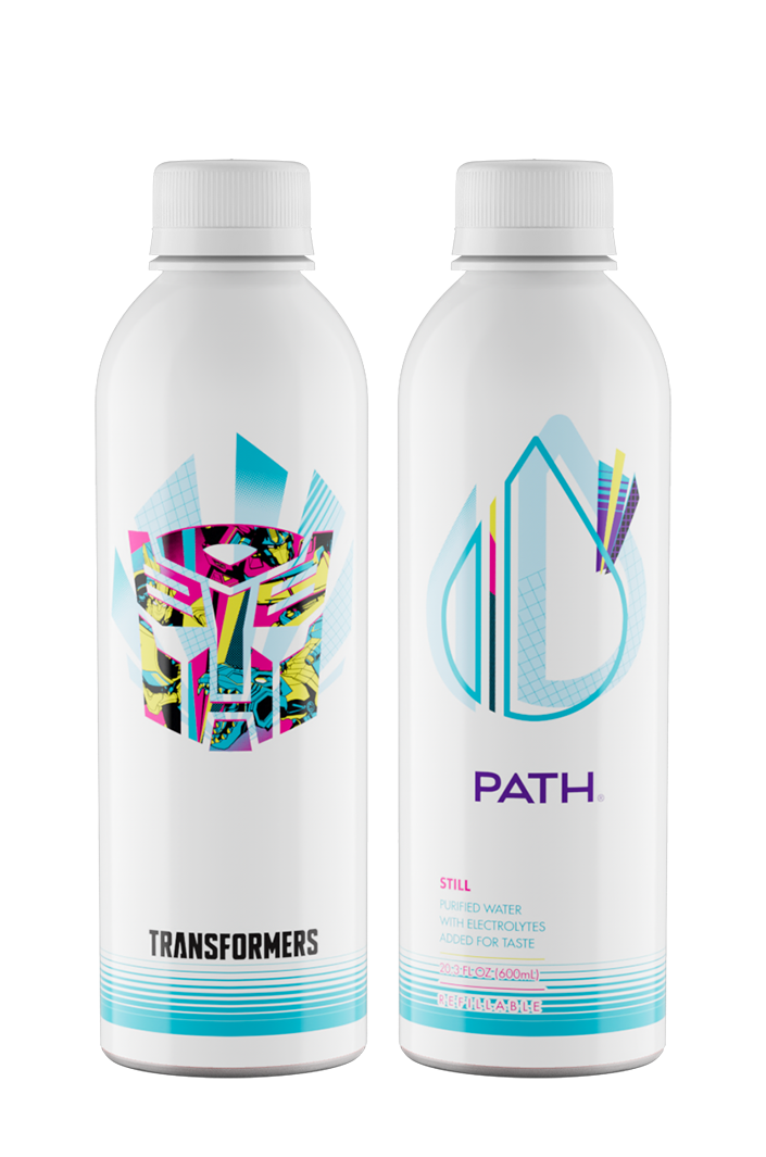Transformers 16.9 oz Collaboration Bottles | PATH Water