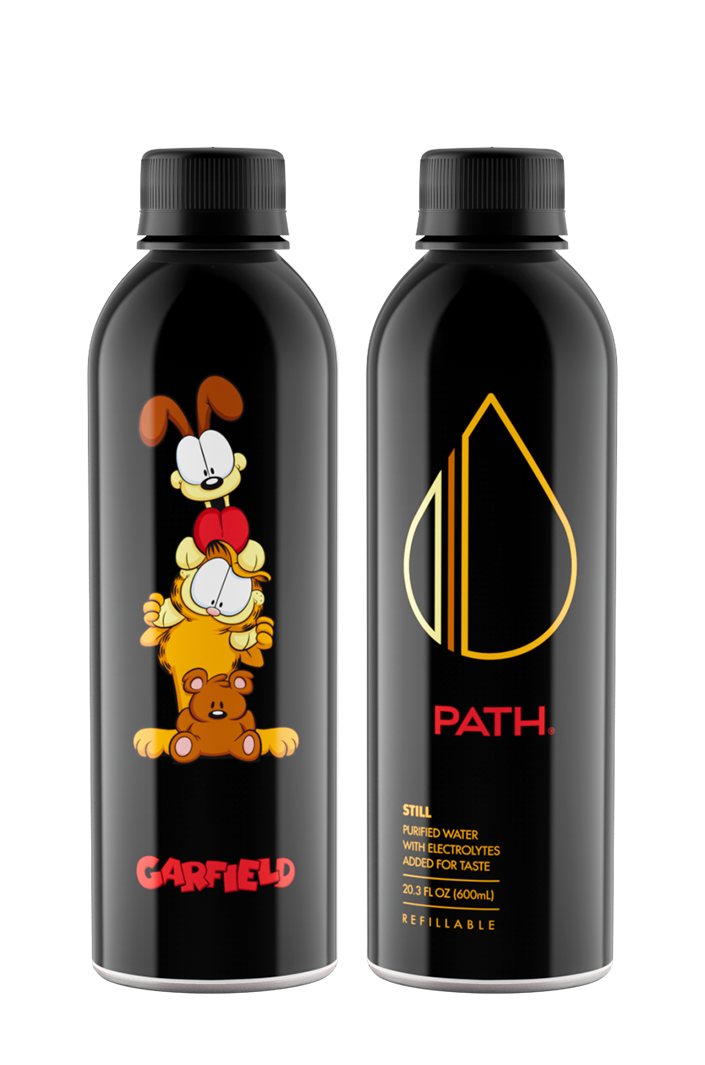 Garfield 16.9 oz Collaboration Bottles | PATH Water