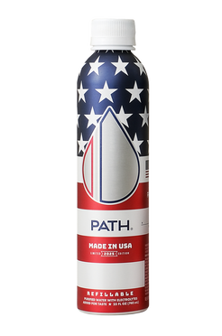 2025 Made in USA Refillable Aluminum Bottled Water - PATH Water