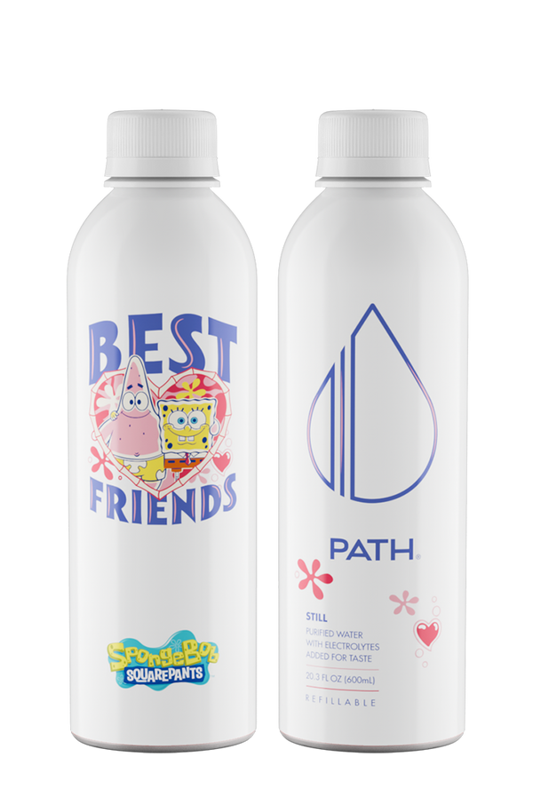 SpongeBob 16.9 oz Collaboration Bottles | PATH Water