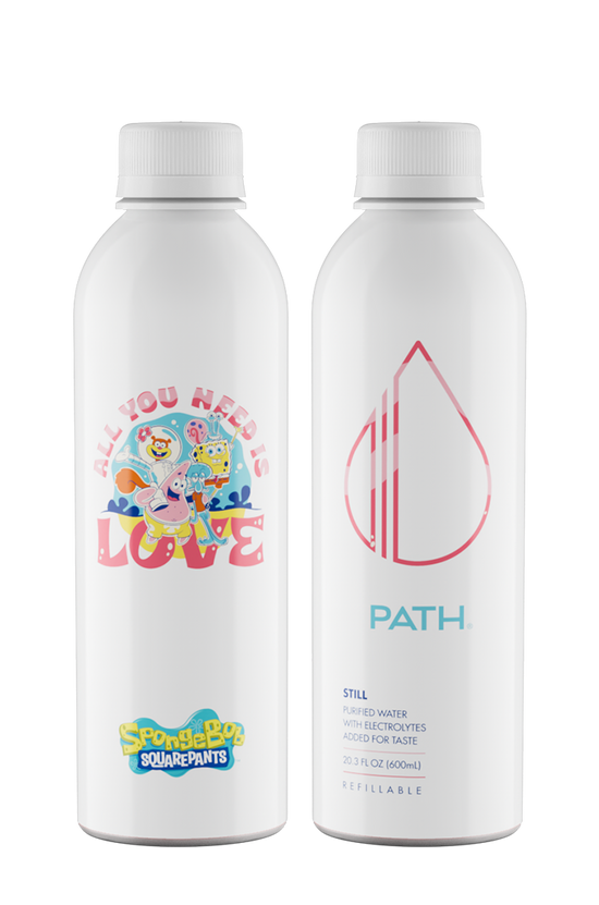 SpongeBob 16.9 oz Collaboration Bottles | PATH Water