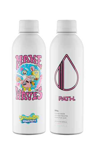SpongeBob 16.9 oz Collaboration Bottles | PATH Water