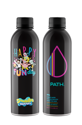 SpongeBob 16.9 oz Collaboration Bottles | PATH Water