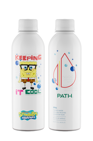 SpongeBob 16.9 oz Collaboration Bottles | PATH Water