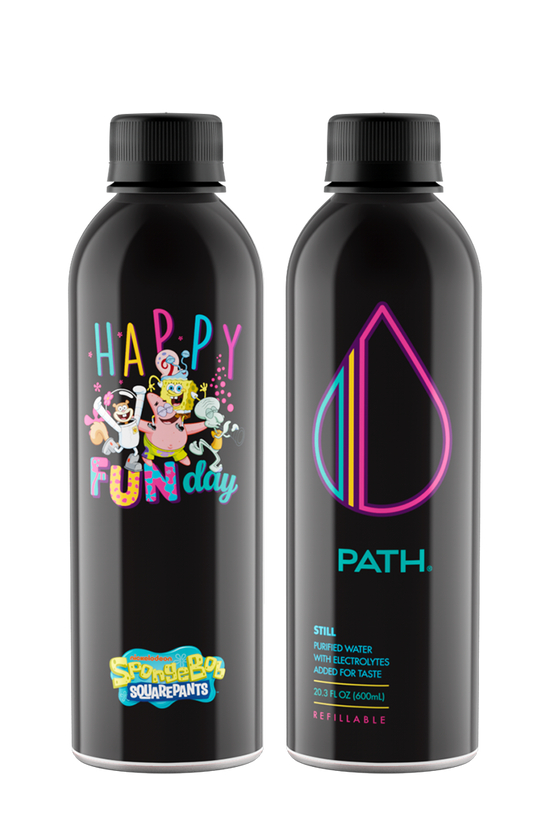 SpongeBob 16.9 oz Collaboration Bottles | PATH Water