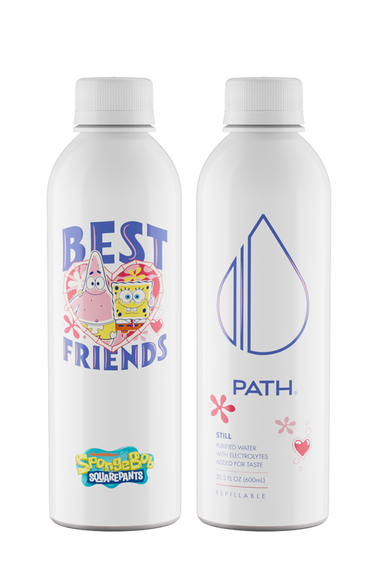 SpongeBob 16.9 oz Collaboration Bottles | PATH Water