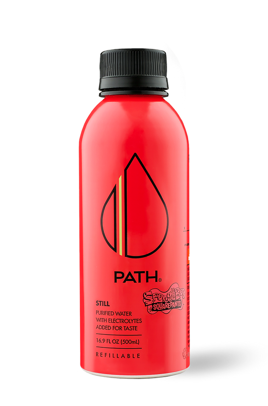SpongeBob 16.9 oz Limited Edition Aluminum Water Bottles | PATH Water