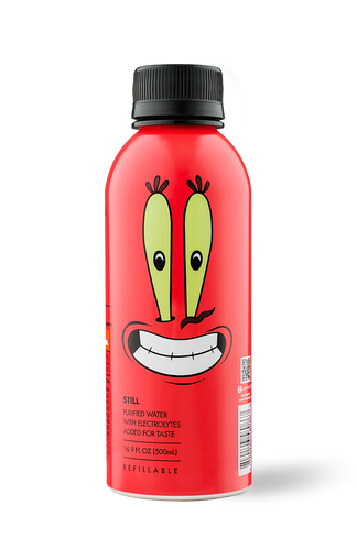 SpongeBob 16.9 oz Limited Edition Aluminum Water Bottles | PATH Water