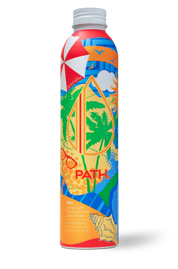 Refillable Aluminum Water Bottle with Purified Water | PATH Water