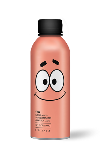 SpongeBob 16.9 oz Limited Edition Aluminum Water Bottles | PATH Water