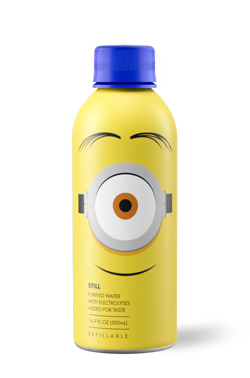 Minions Limited Edition Refillable Bottled Water 20oz - PATH Water