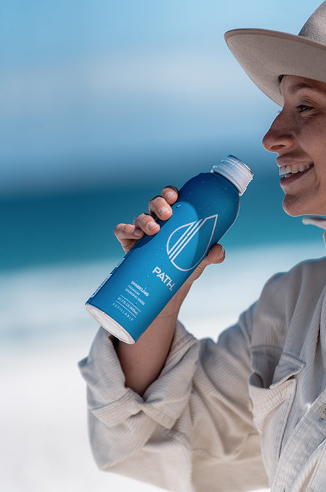 Bottled Sparkling Water | Carbonated Bottled Water – PATH Water