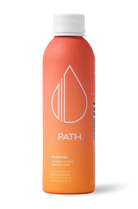 Flavored Sparkling Water | Reusable Bottle – PATH Water